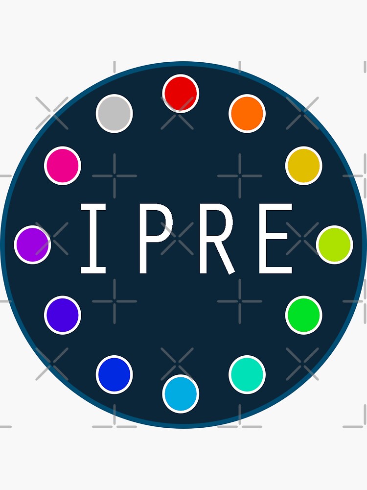 "IPRE LOGO" Sticker by usukiland | Redbubble