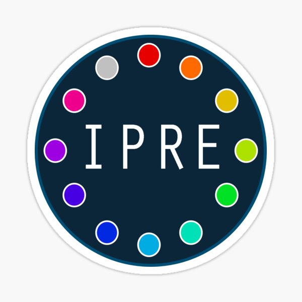"IPRE LOGO" Sticker by usukiland | Redbubble