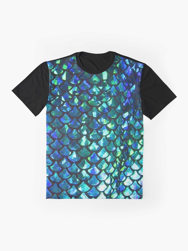 "MERMAID fish scales & shimmery glimmer!" T-shirt for Sale by dusie ...