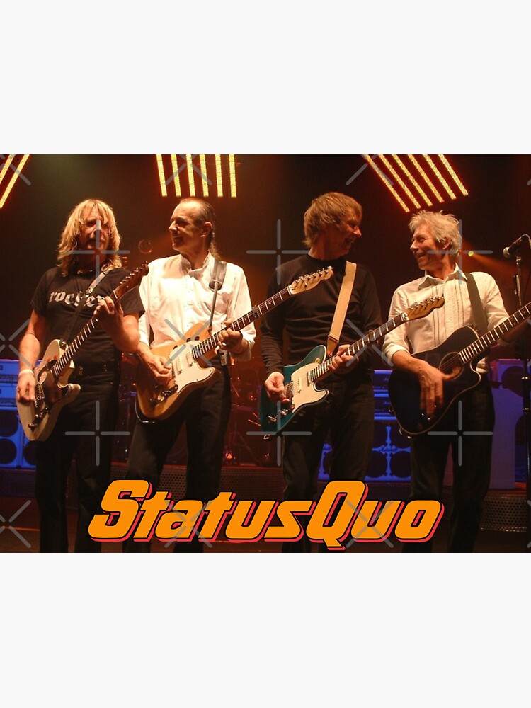 "Groupe Status Quo" Sticker for Sale by DesignedbySaeen | Redbubble