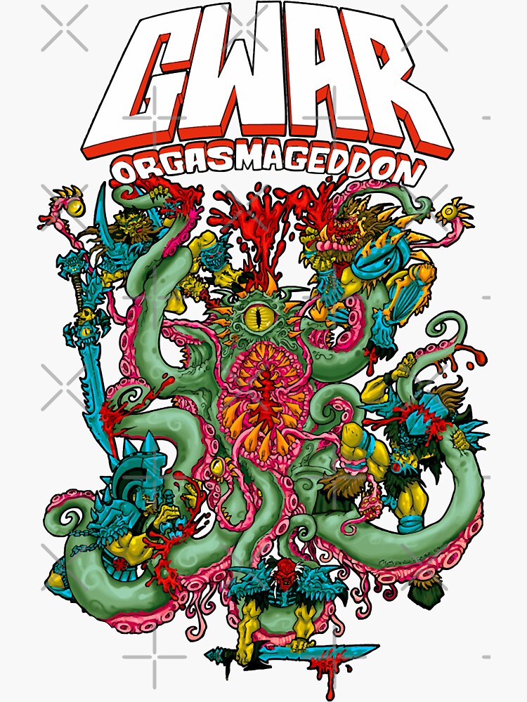 "Important Life Lessons Gwar Band Taught Us" Sticker for Sale by ...