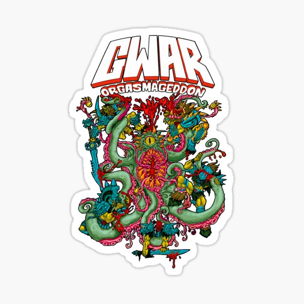 "Important Life Lessons Gwar Band Taught Us" Sticker for Sale by ...