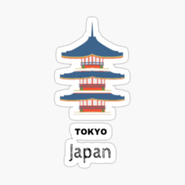 "tokyo japan" Sticker for Sale by HATIDAWDESIGN | Redbubble