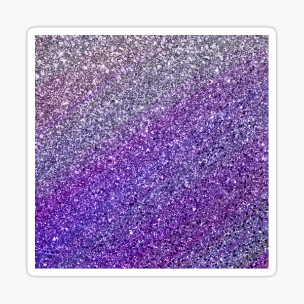 "Sparkle Glitter Gradient" Sticker for Sale by samahelshaer | Redbubble