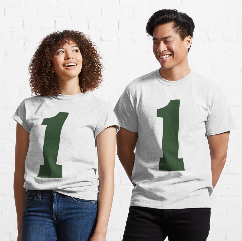"Number 1, Dark green one, Sports number 1" Poster for Sale by ...