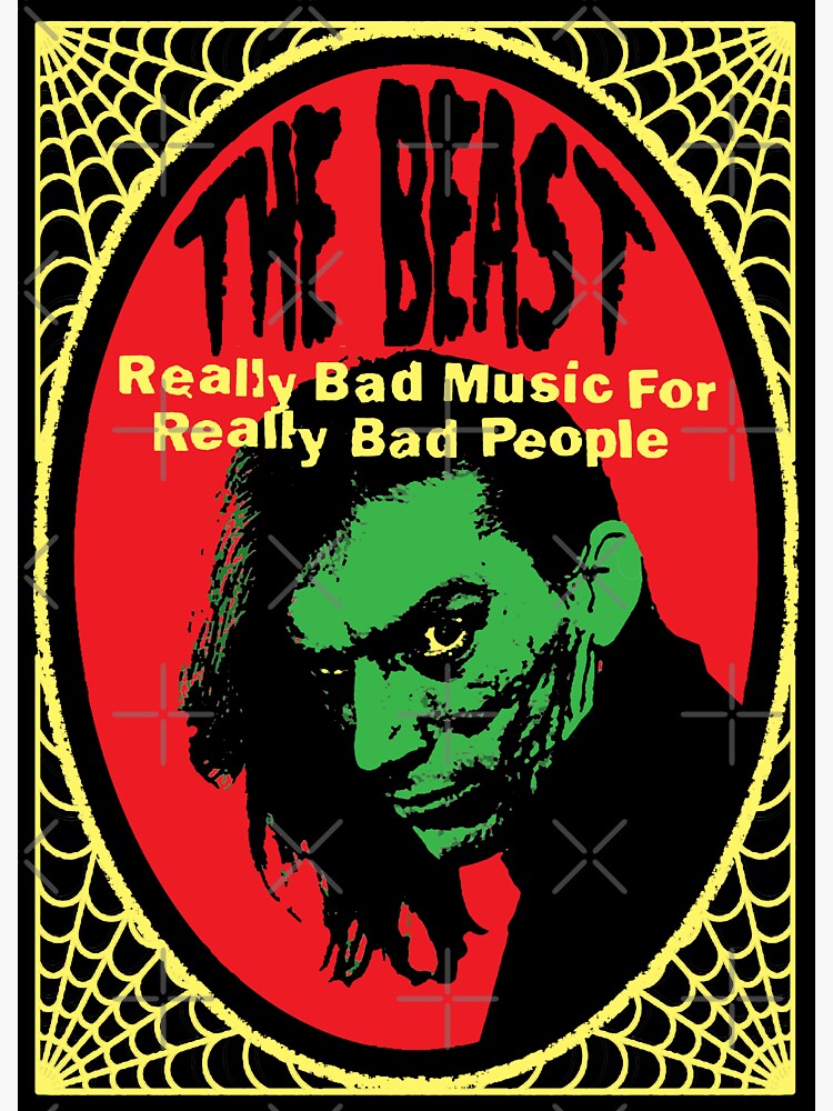 "bryan the beast" Sticker for Sale by dtkfred | Redbubble