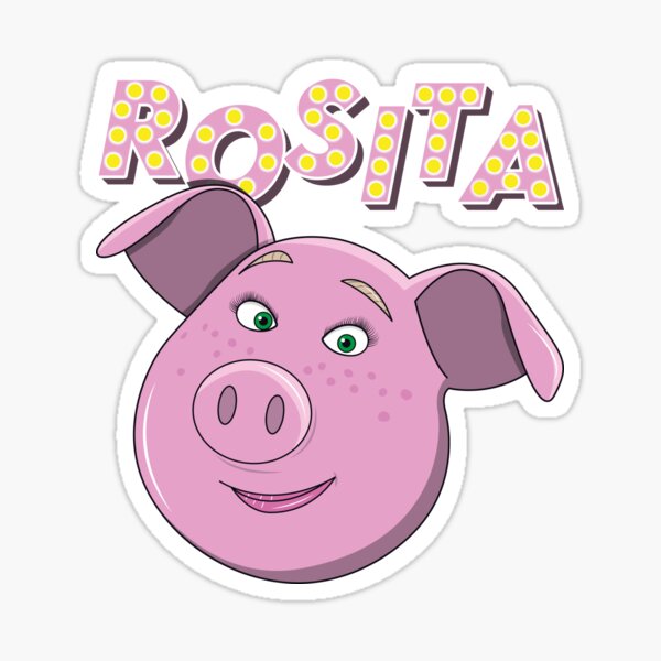 "Rosita - Sing" Sticker for Sale by Necronder | Redbubble