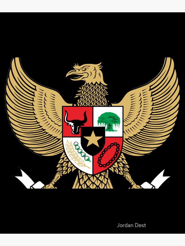 "Logo Garuda Indonesia" Sticker for Sale by jordandest | Redbubble