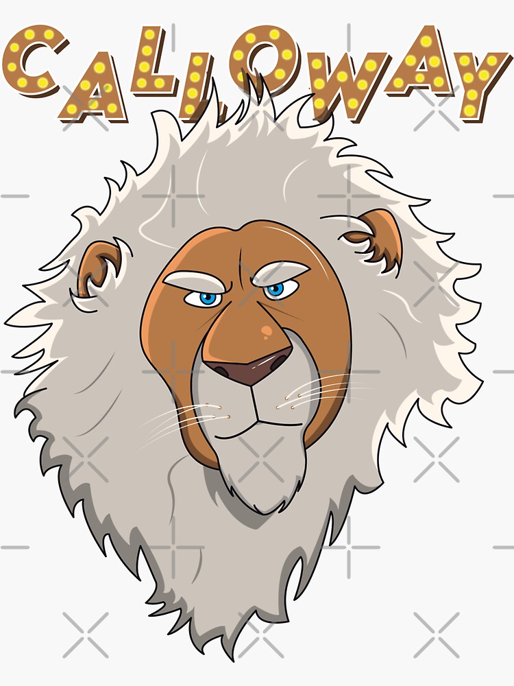 "Clay Calloway - Sing" Sticker for Sale by Necronder | Redbubble