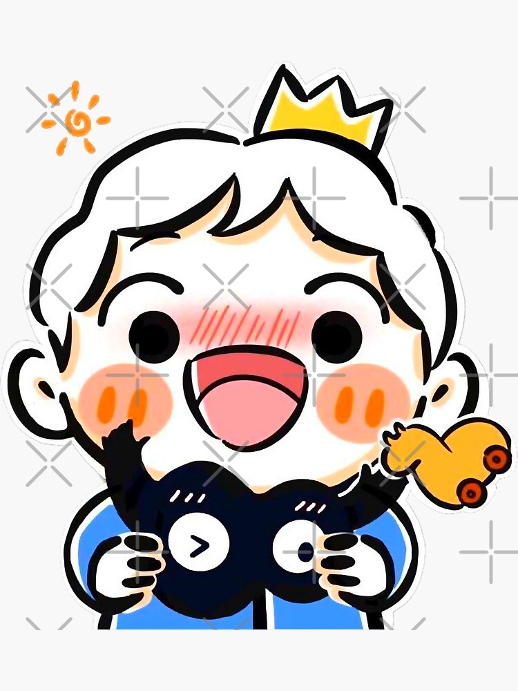 "Gifts Women Ousama anime ranking manga bojji Graphic Fans" Sticker for ...