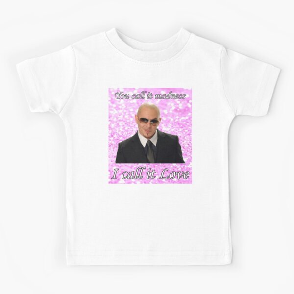 "Mr Worldwide Pitbull Cursed Meme" Kids T-Shirt for Sale by BetterLeo ...