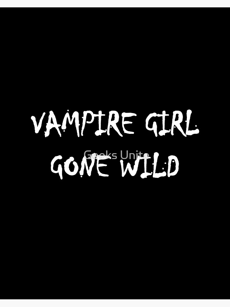 "Vampire Quote | Goth | Gothic | Emo" Poster for Sale by OsnatKedmi ...