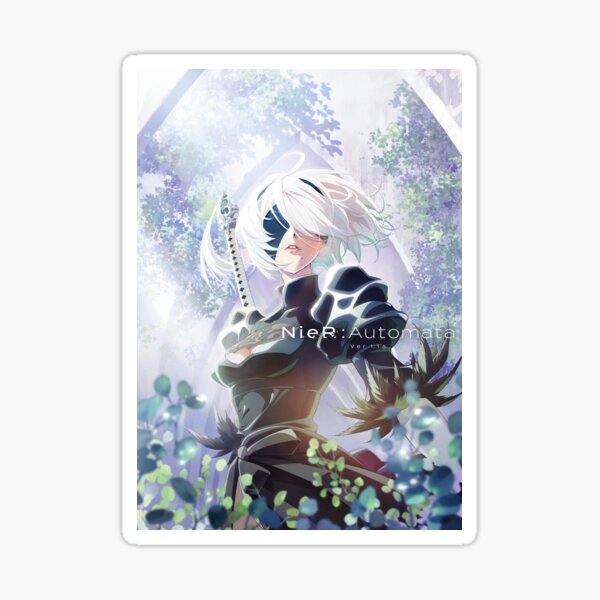 "Nier Automata Anime" Sticker for Sale by SeerEmperor | Redbubble