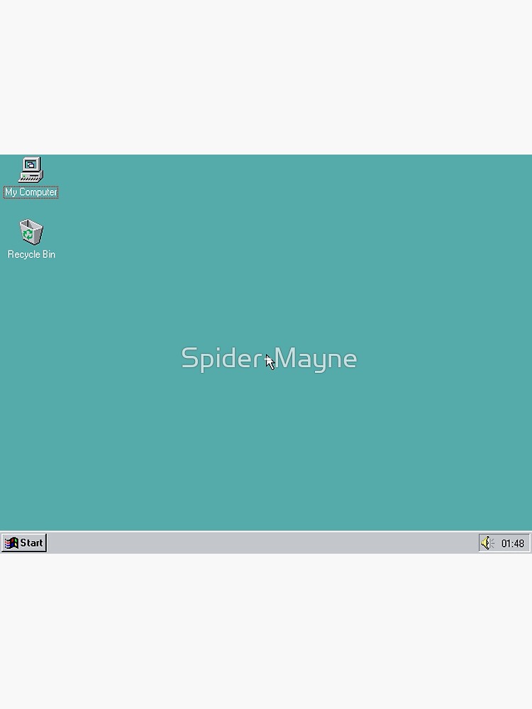 "Windows 95 Desktop" Poster for Sale by Spider-Mayne | Redbubble