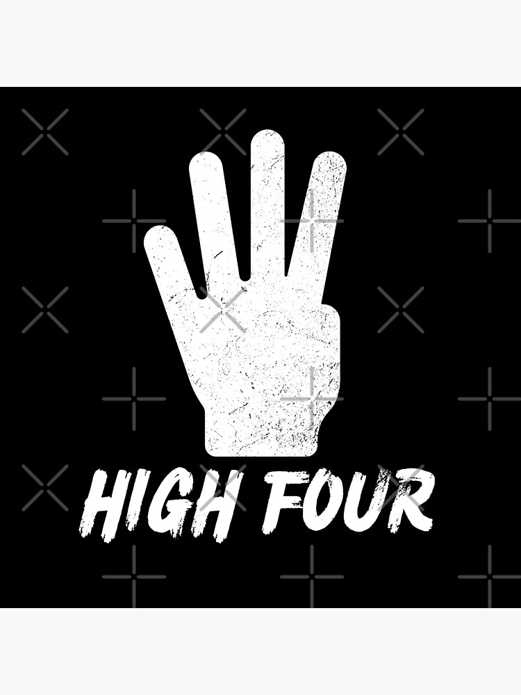"High Four, Funny Finger Amputee Gift (Dark Amputee Humor)" Throw ...
