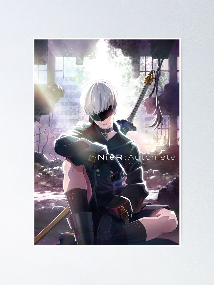 "Nier Automata Anime" Poster for Sale by SeerEmperor | Redbubble