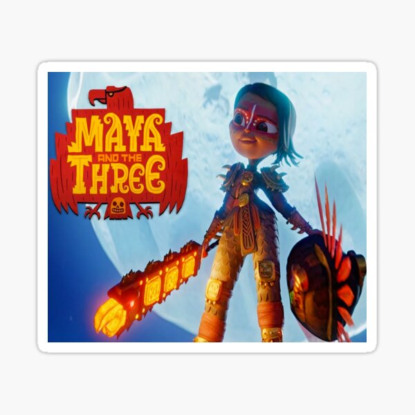 "Maya And The Three Gifts" Sticker for Sale by daniellsleeth07 | Redbubble