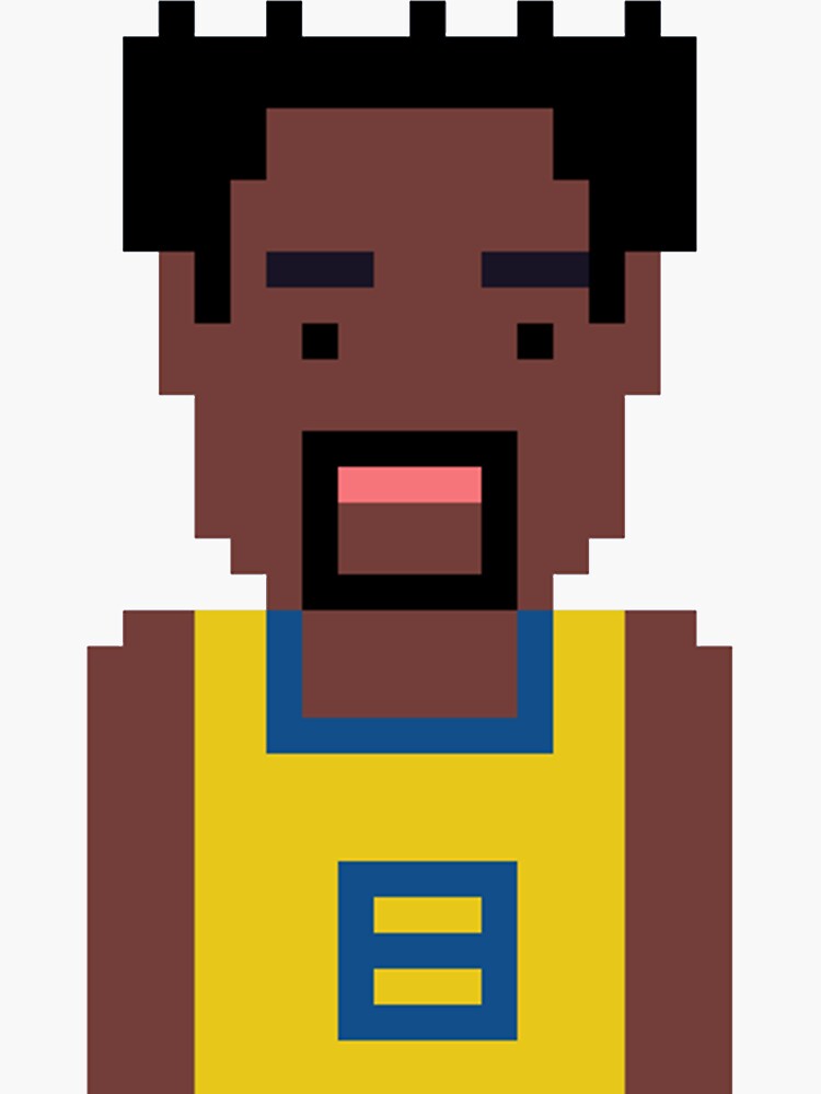 "Kobe Bryant Pixel Design " Sticker for Sale by onurcee | Redbubble