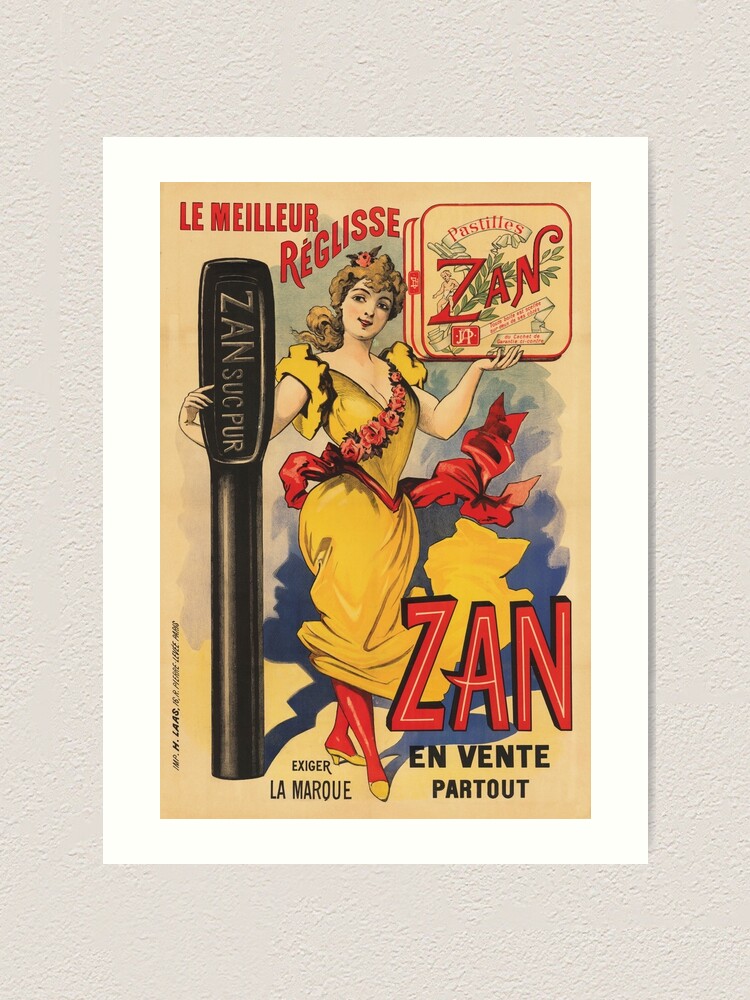 "Le Meilleur Reglisse Pastilles ZAN Licorice Candy Vintage French ...