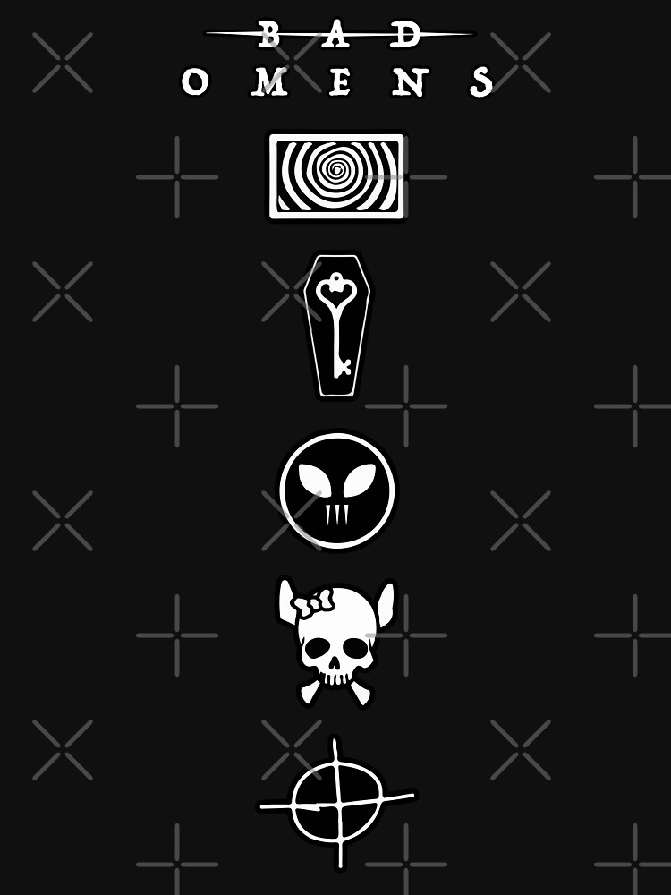 "Bad Omens Merch" T-shirt for Sale by xxXVintageXxx | Redbubble | bad ...