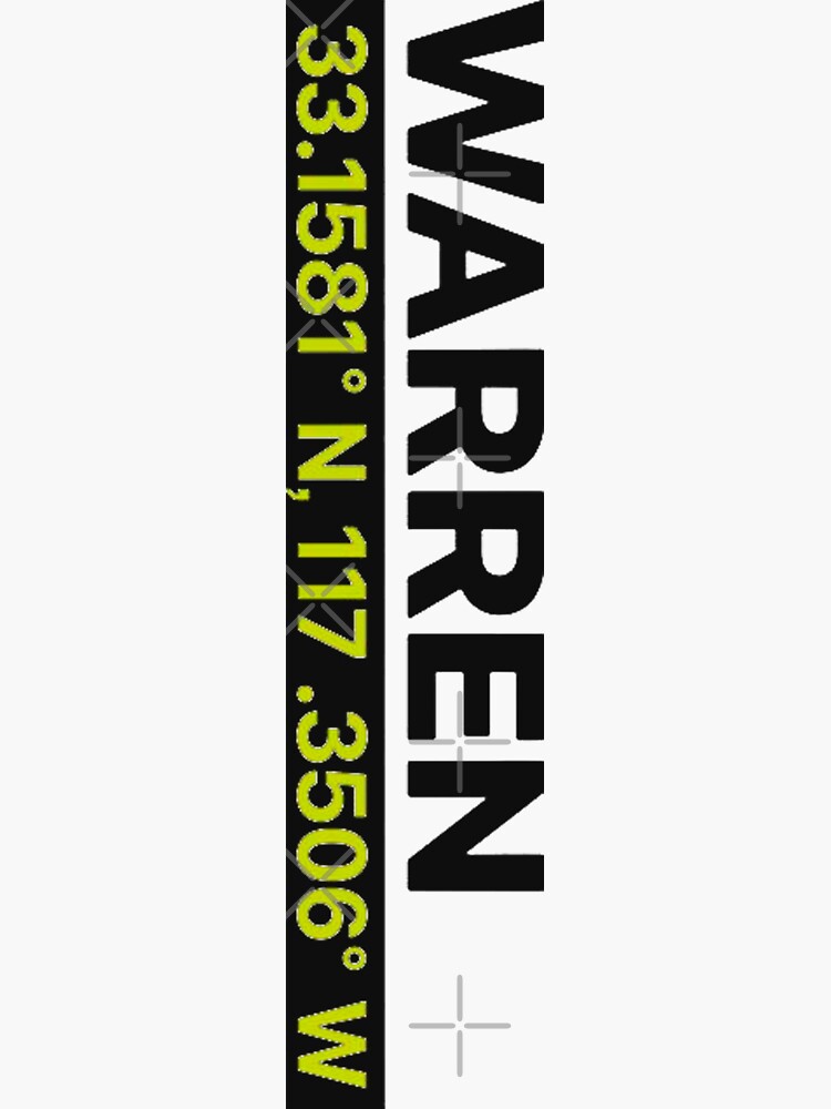 "Alex Warren Merch OOF warren" Sticker for Sale by MEGAZAKO | Redbubble