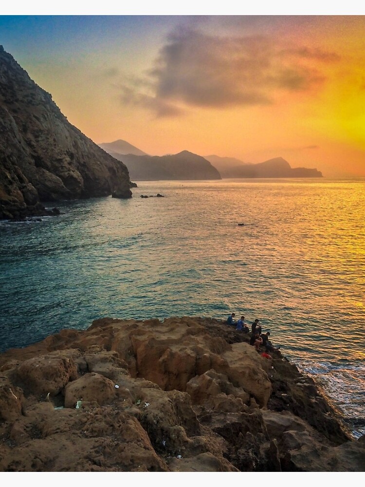 " Rmod 2 beach sea al Hoceima morocco view" Poster for Sale by azghari ...