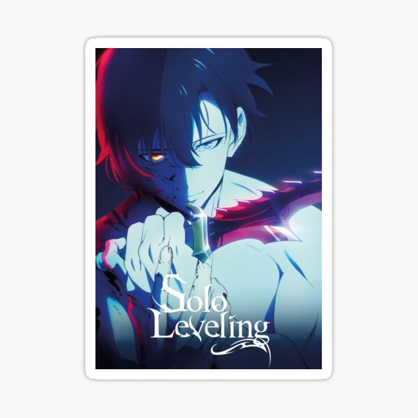 "Solo Leveling anime" Sticker for Sale by SeerEmperor | Redbubble