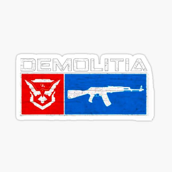 "Demolition Ranch Merch Demo SAW Patriot" Sticker for Sale by MEGAZAKO ...