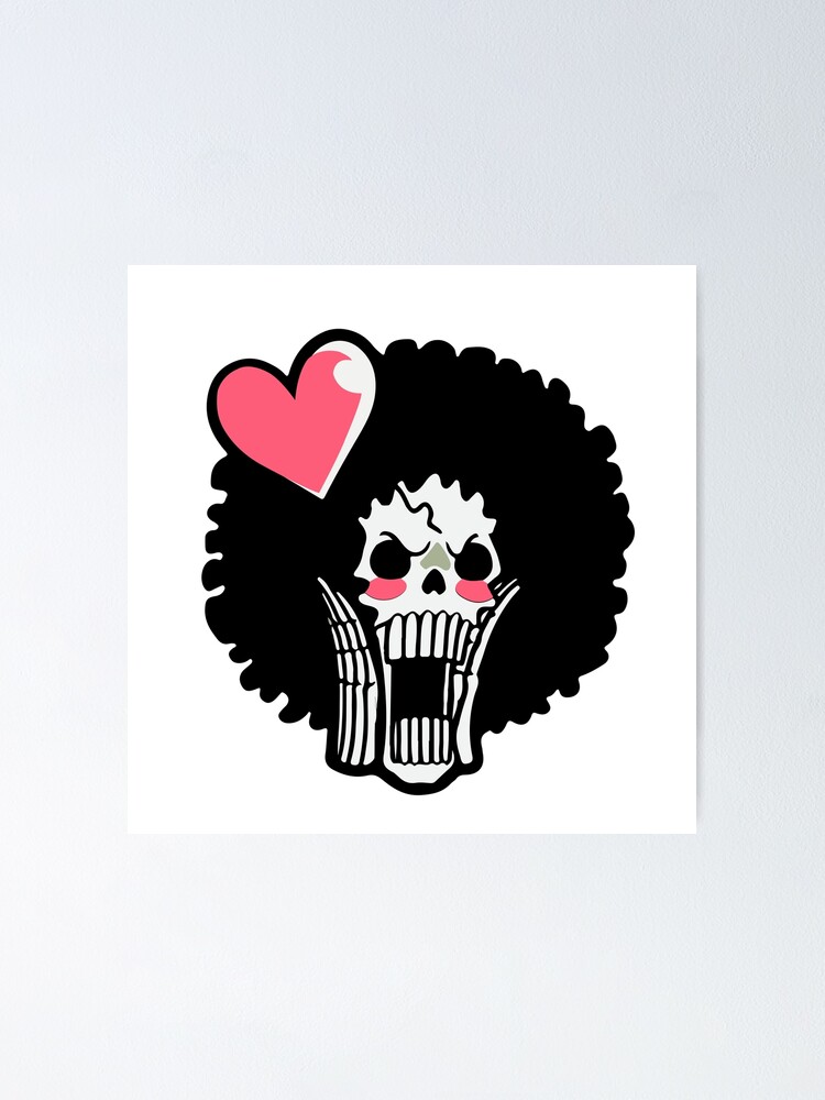 "One piece Brook" Poster for Sale by melgui | Redbubble