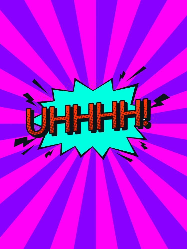 "uhhhh" Sticker for Sale by SweetTesTrash | Redbubble