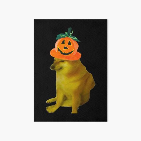 "Halloween Doge Meme | Angered witch doge halloween Gift iIdea " Art ...