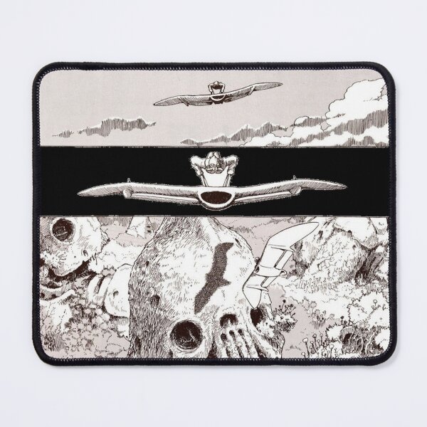 "Nausicaa Glider" Mouse Pad for Sale by wespengpitu | Redbubble