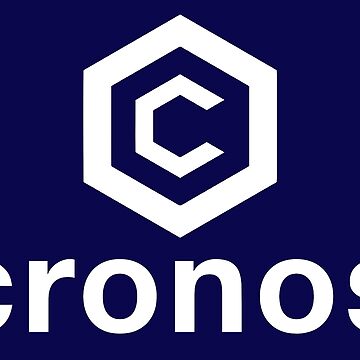 "Cronos CRO Crypto Logo" Sticker for Sale by JackCurtis1991 | Redbubble