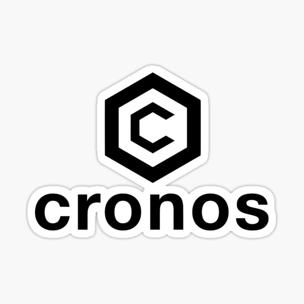 "Cronos CRO Crypto Logo" Sticker for Sale by JackCurtis1991 | Redbubble