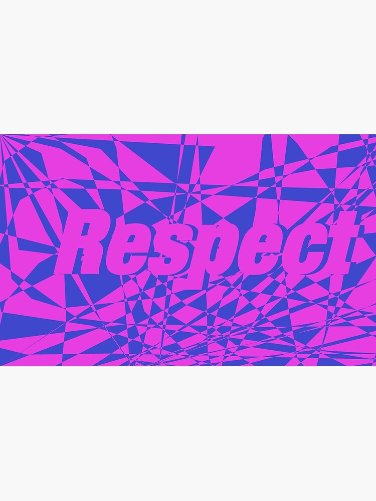 "Respect Italia pink and blue " Poster for Sale by stamin54 | Redbubble
