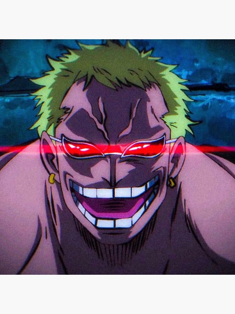 "Donquixote Doflamingo " Sticker for Sale by TheCurlySamurai | Redbubble