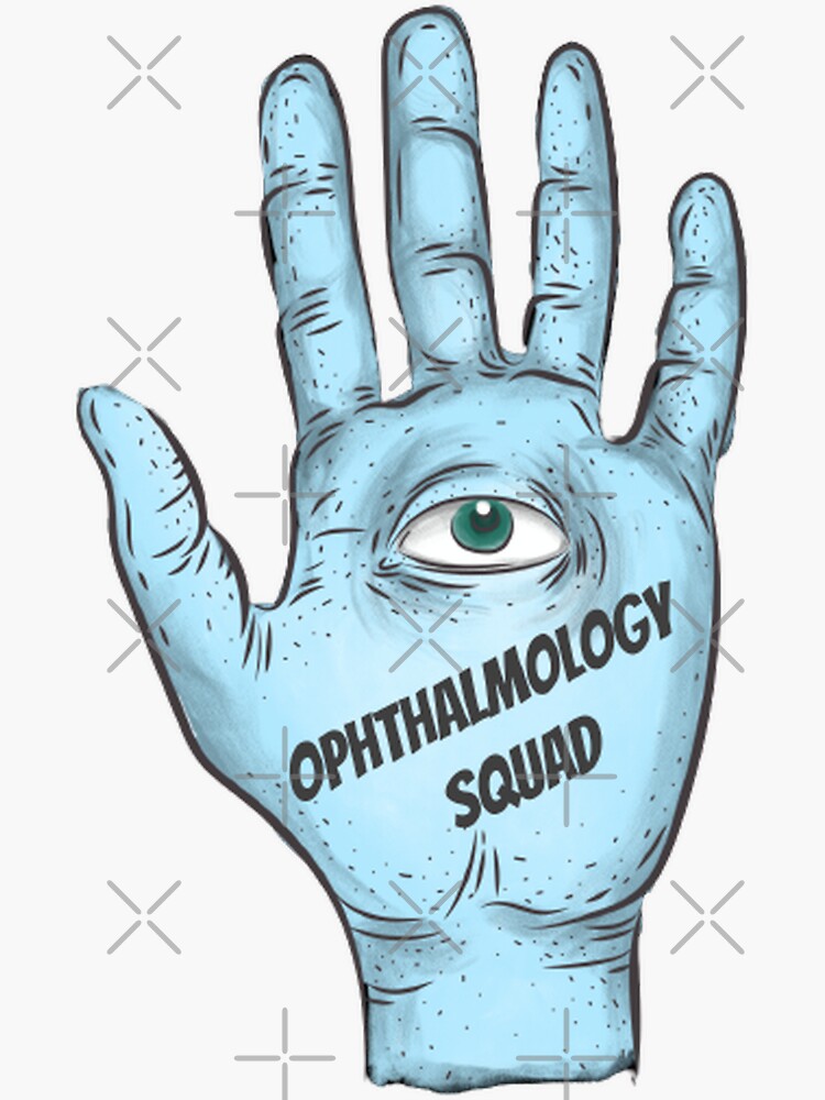 "Ophthalmology Squad Neon Doctor sticker" Sticker for Sale by Anne-and ...