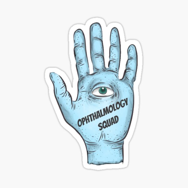 "Ophthalmology Squad Neon Doctor sticker" Sticker for Sale by Anne-and ...