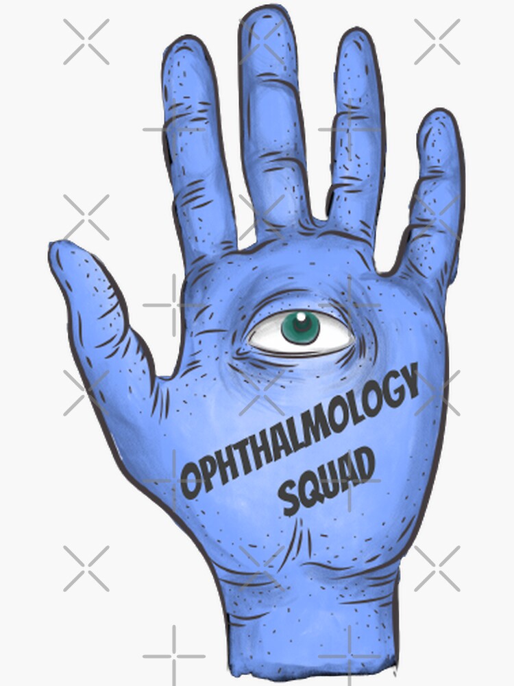 "Ophthalmology Squad Neon Doctor sticker" Sticker for Sale by Anne-and ...
