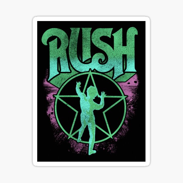 "BEST TRENDING RUSH LOGO" Sticker for Sale by ephmsania15 | Redbubble