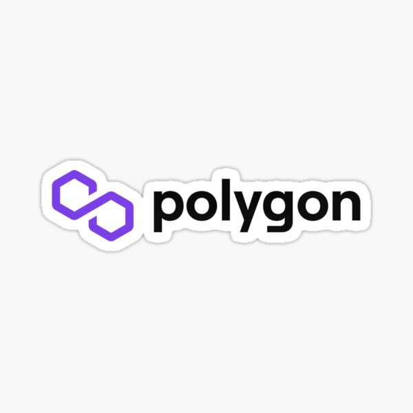 "Polygon cryptocurrency - Polygon MATIC" Sticker for Sale by ...