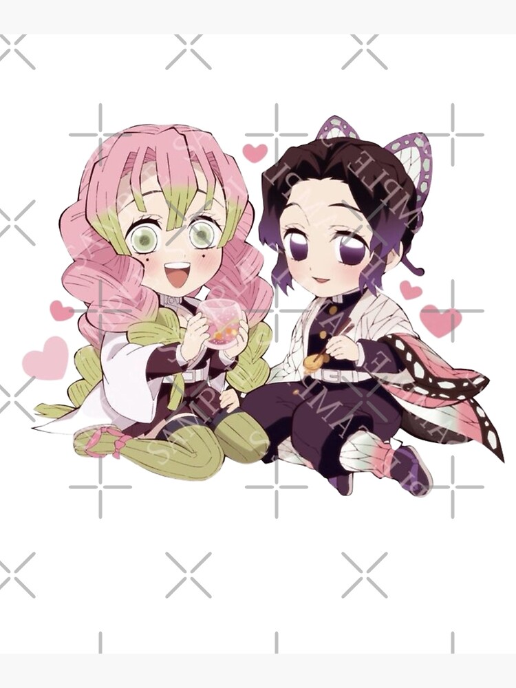 "Mitsuri Kanroji and Shinobu Kocho Demon slayer" Photographic Print for ...