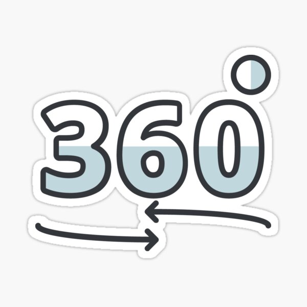 360 Degree Stickers | Redbubble