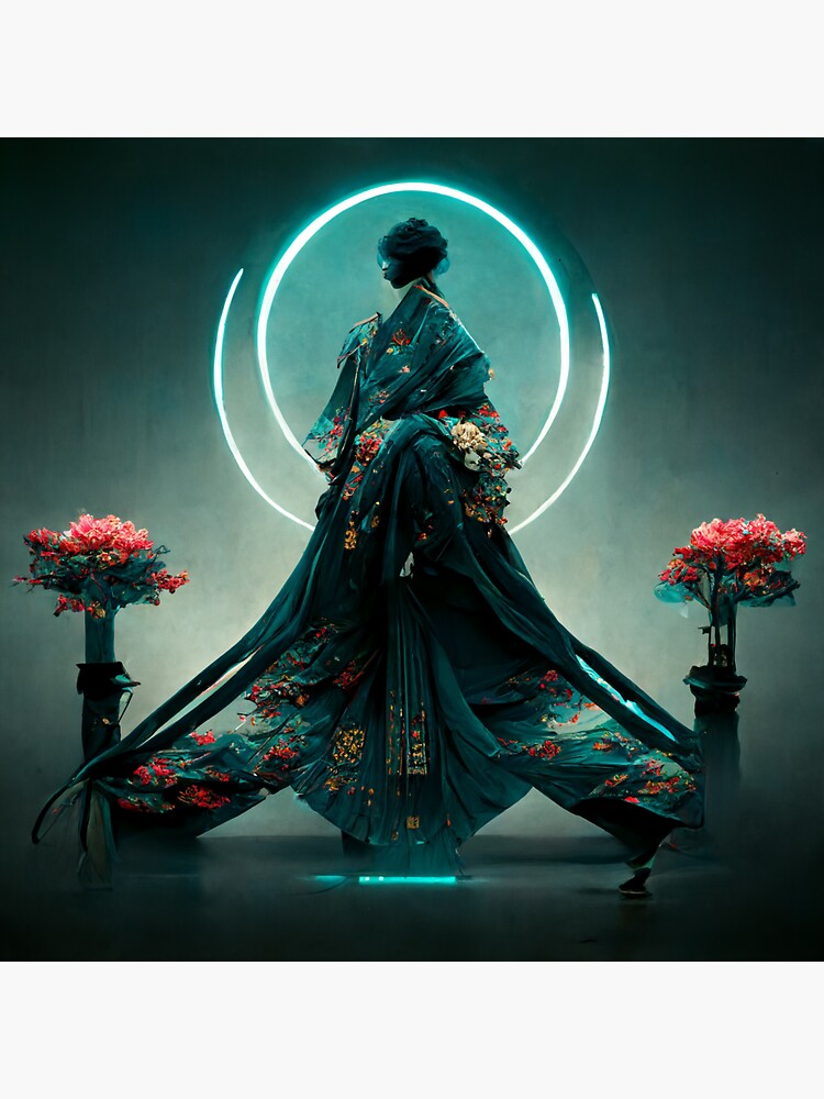 "Cyberpunk Samurai" Sticker for Sale by Lazer-Designs | Redbubble