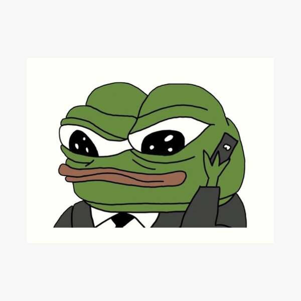 "Working Pepe the frog helper Apu - Meme" Art Print for Sale by ...