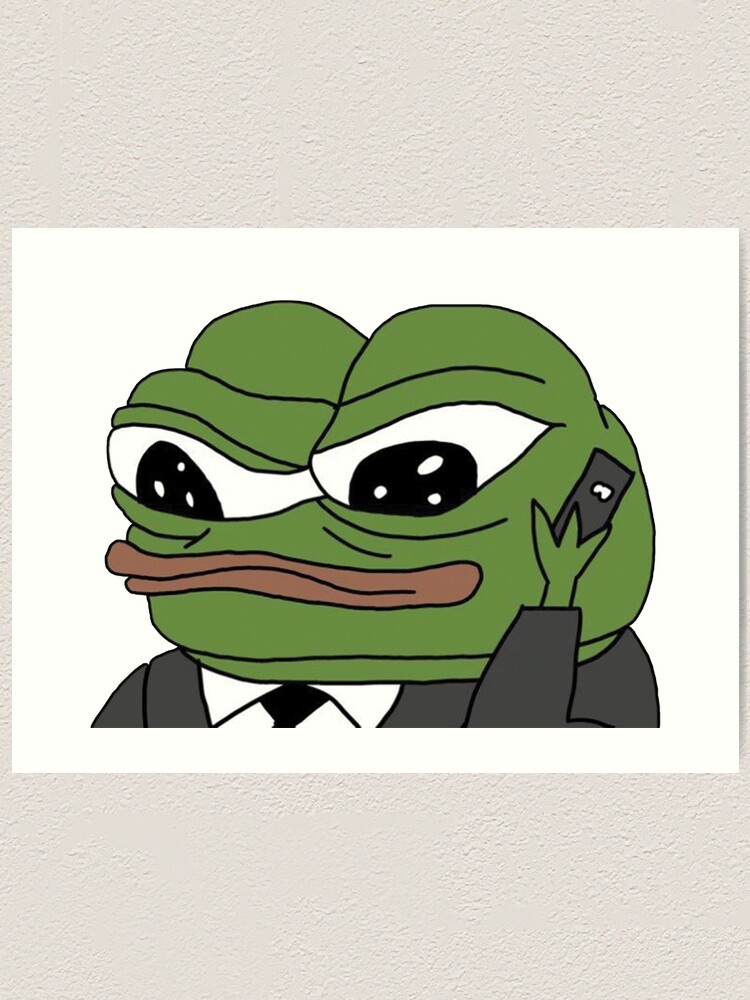 "Working Pepe the frog helper Apu - Meme" Art Print for Sale by ...