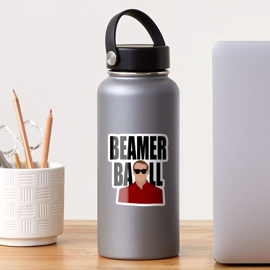"Beamer ball" Sticker for Sale by Hamfitz | Redbubble