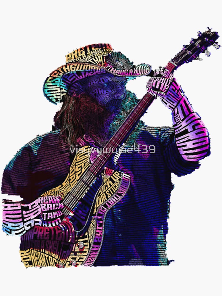 "Chris Stapleton Singer Earthquake 002" Sticker for Sale by ...