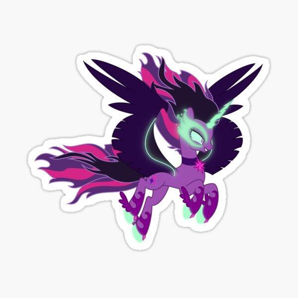 "My little pony Midnight Sparkle" Sticker for Sale by Mlpfan420 | Redbubble