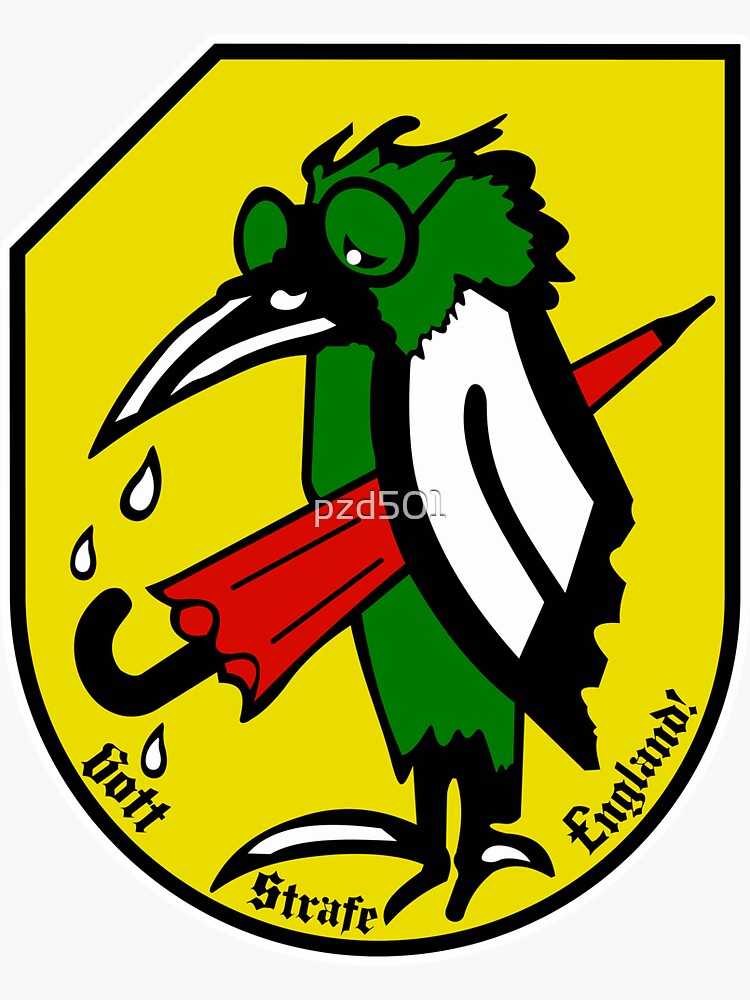 "Luftwaffe - 5./JG 51 Jagdgeschwader 51 - Clean Style" Sticker for Sale ...